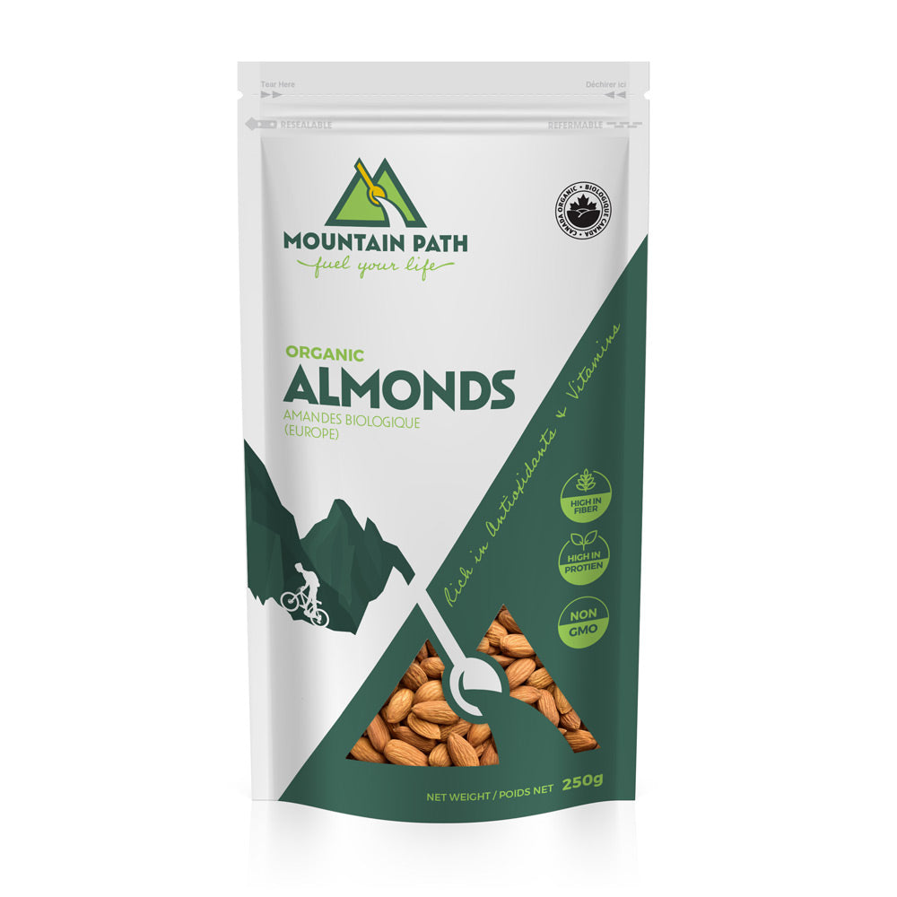 Organic Almonds, Non-Pasteurized (Europe) – Mountain Path Organic ...