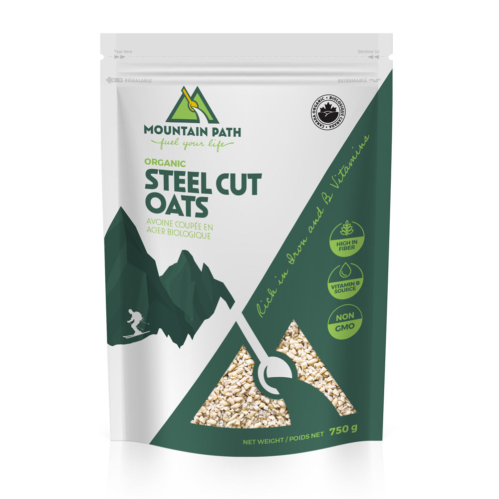Organic Steel Cut Oats – Mountain Path Organic & Natural Foods.